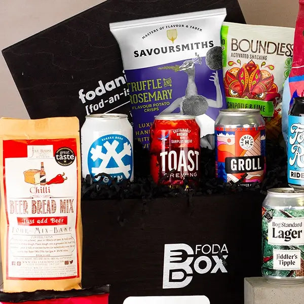Big Man Box - Beer and Snacks Hamper | FodaBox Beer Gifts