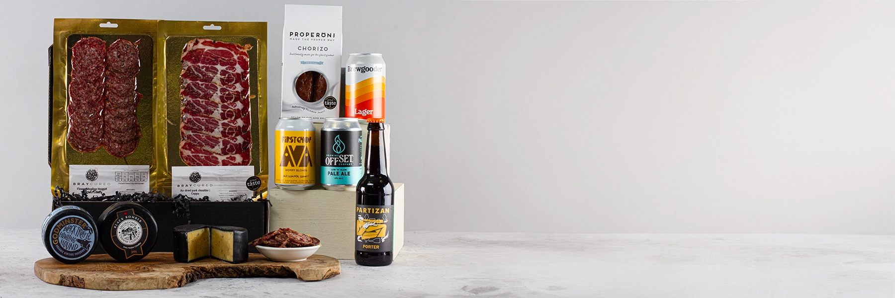 Craft Beer, Charcuterie & Cheese Hamper | FodaBox Hamper Gifts