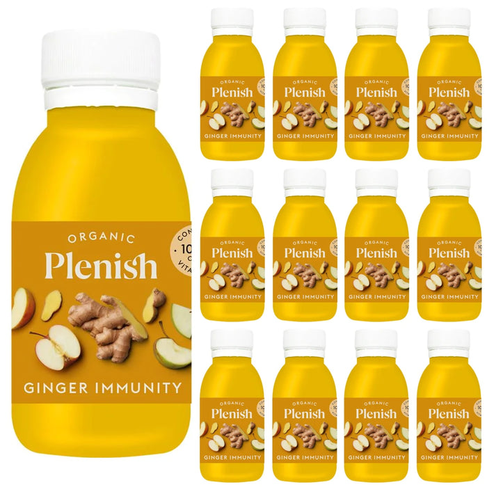 Plenish Ginger Immunity Shots | 12x60ml | FodaBox - Default Title - FodaBox