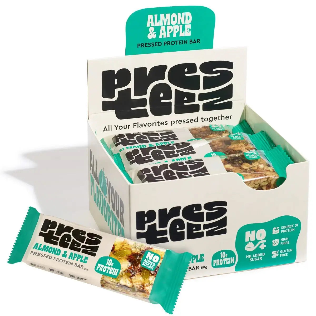 Presteez Almond & Apple Protein Bar – High Protein | Fodabox