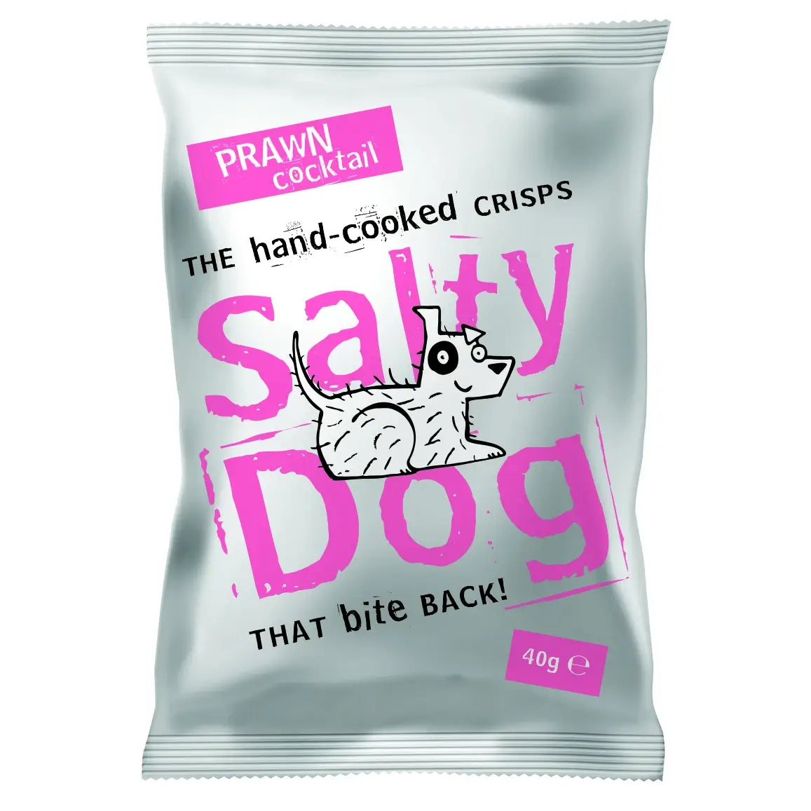 Salty Dog - Prawn Cocktail Crisps 30 x 40g | FodaBox — FodaBox Retail Store