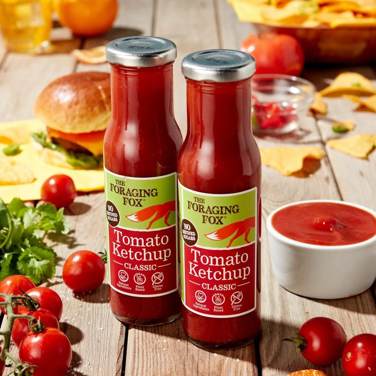 The Foraging Fox - Classic Tomato Ketchup 6 x 255g | FodaBox - FodaBox