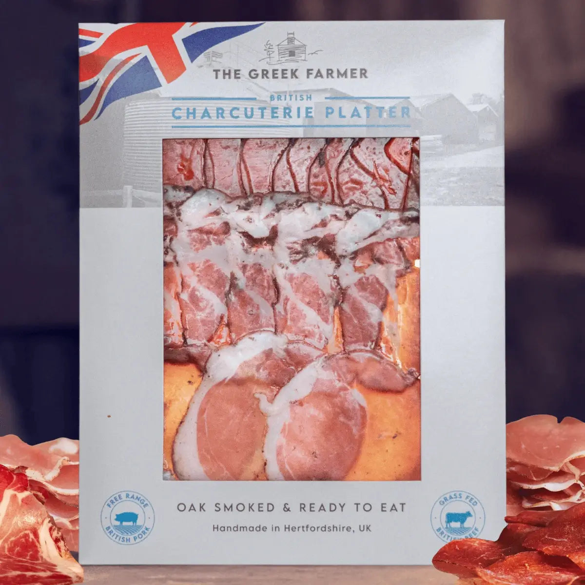 The Greek Farmer British Charcuterie Platter | FodaBox Grocery