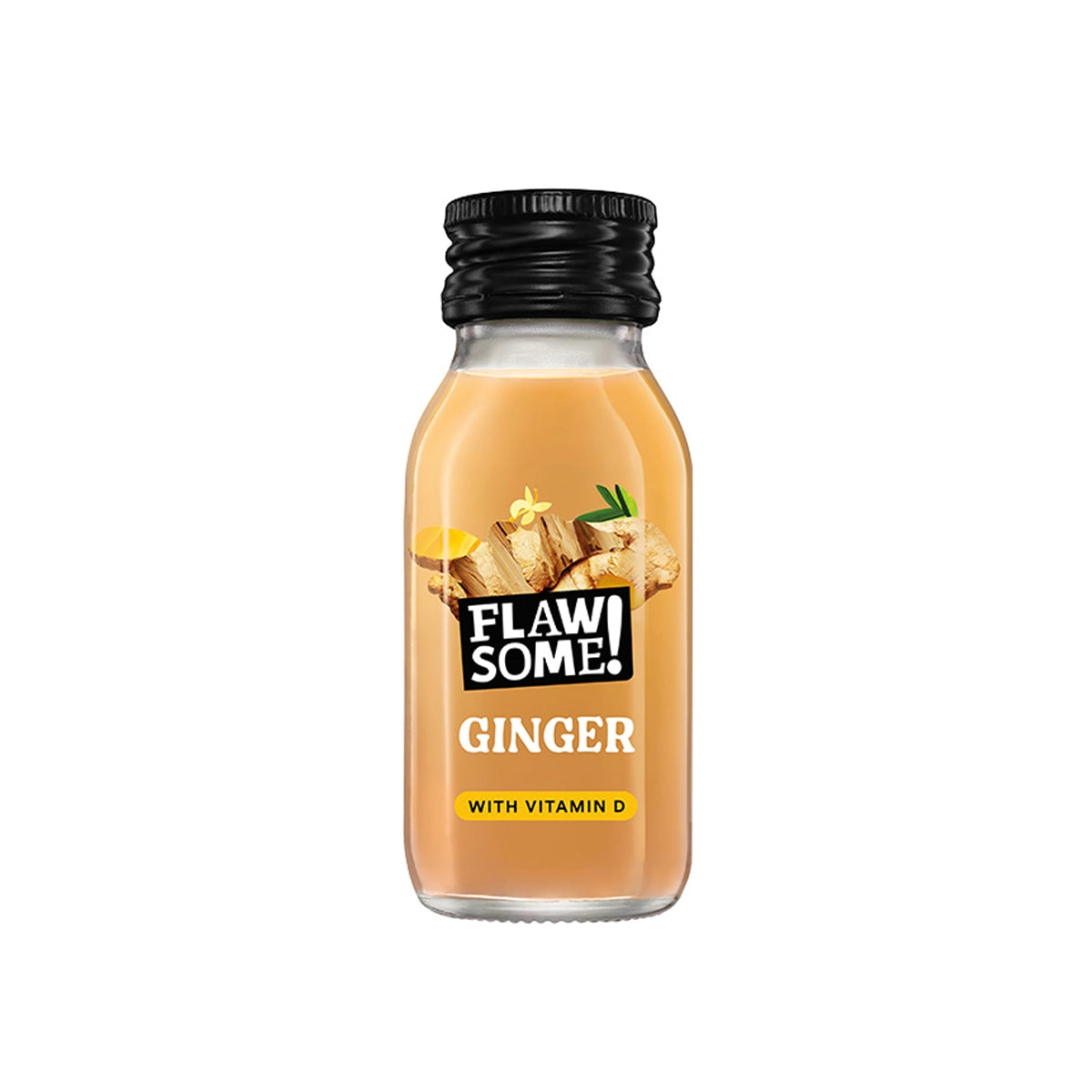 Flawsome! Vitamin D Ginger Shot – Boost Immunity | FodaBox - FodaBox