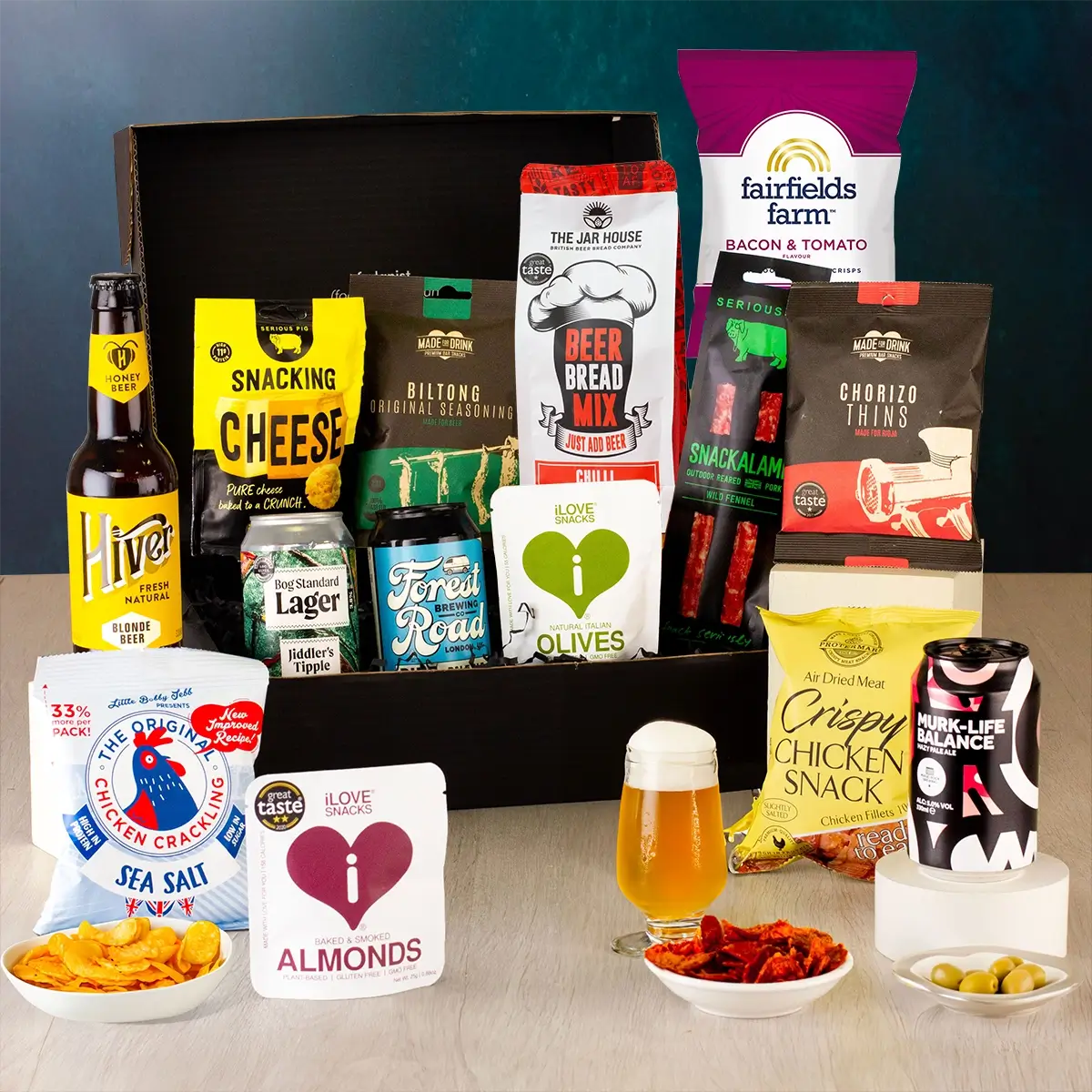 Man Box | Premium Beer & Snack Hamper - FodaBox - FodaBox