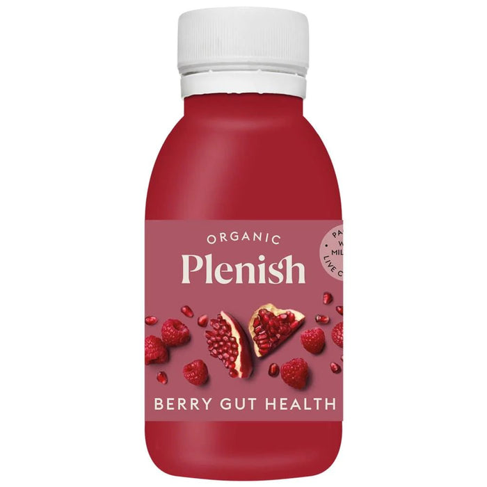 Plenish - Berry Gut Health Shot Case of 12 x 60ml | FodaBox