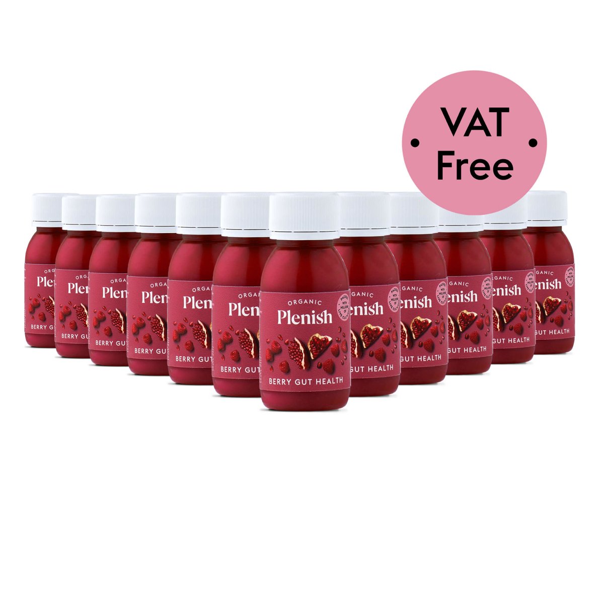 Plenish - Berry Gut Health Shot Case of 12 x 60ml | FodaBox — FodaBox Retail Store