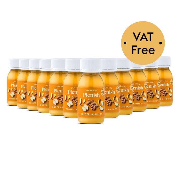 Plenish Ginger Immunity Shots | 12x60ml | FodaBox - Default Title - FodaBox